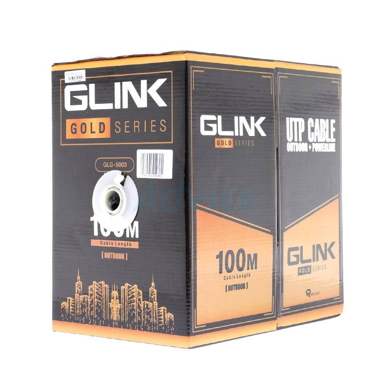CAT5E UTP Cable (100m./Box) GLINK (GLG-5003) Outdoor Power Wire