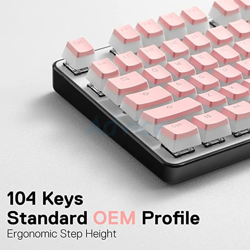 KEYCAPS HYPERX PUDDING PBT PINK (US)