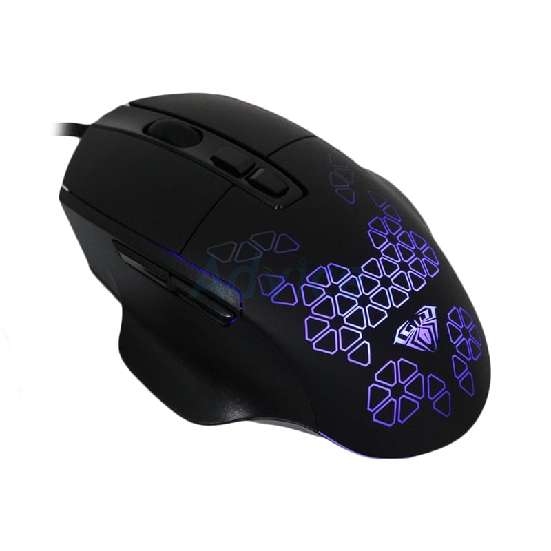 MOUSE AULA F812 BLACK
