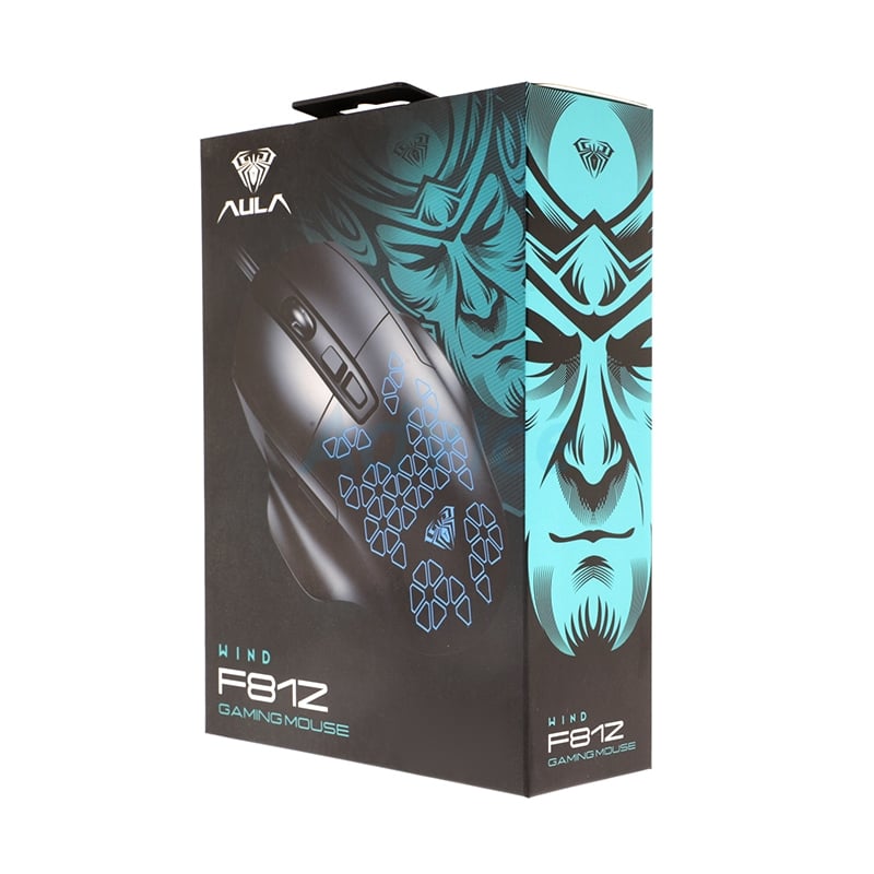 MOUSE AULA F812 BLACK