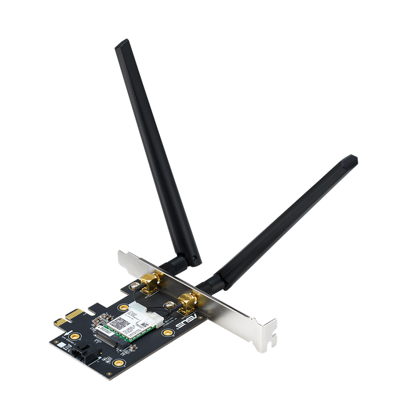 Wireless PCIe Adapter ASUS (PCE-AX3000 BULK) AX3000 Dual Band Gigabit ...