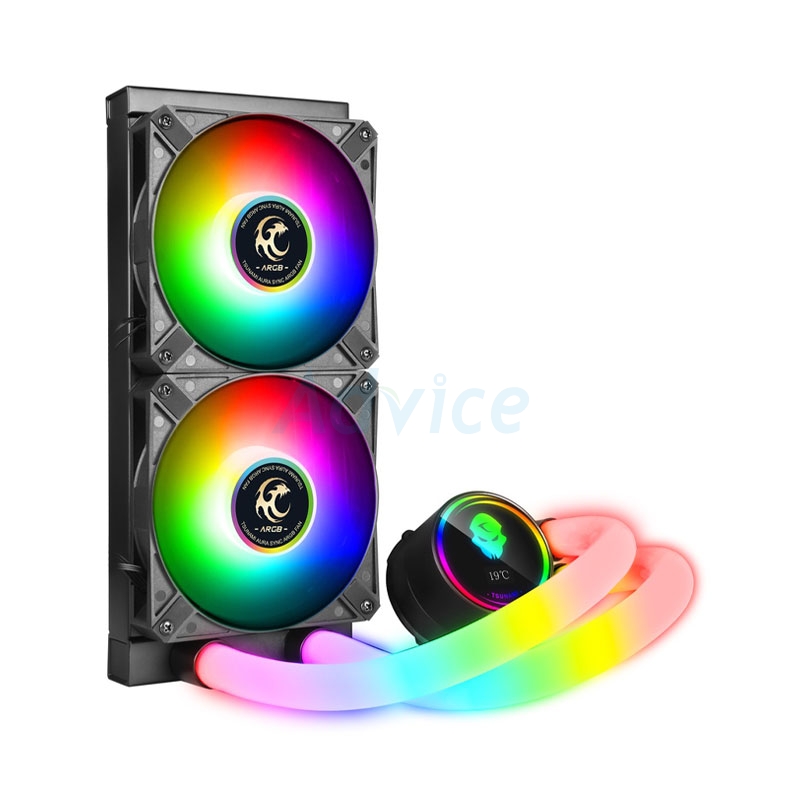 LIQUID COOLING TSUNAMI DEEPSPACE SL-240 PRO ARGB (BLACK) | Advice จ. ...