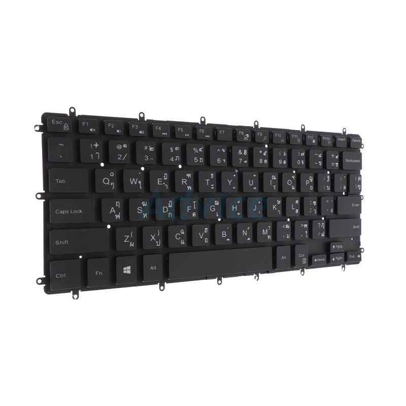 Keyboard DELL Inspiron 3480/14-7460/14-7466 Backlit (Black) 'PowerMax ...