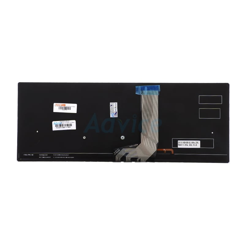 Keyboard ASUS VivoBook S14 S410U Backlit (Black) 'PowerMax' (สกรีนไทย ...