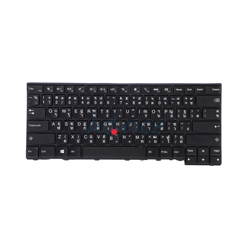 Keyboard LENOVO ThinkPad E440/T440 (Black) 'PowerMax' (สกรีนไทย-อังกฤษ ...
