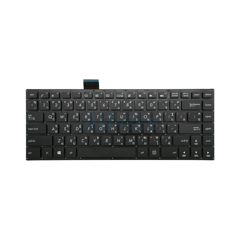 Keyboard ASUS E402/X402 (Black) 'PowerMax' (สกรีนไทย-อังกฤษ) | Advice ...