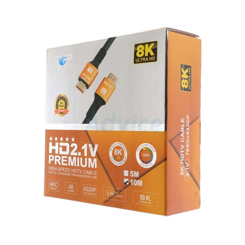 Cable HDTV 8K (V.2.1) M/M (10M) TOP TECH | Advice จ.กรุงเทพฯ A030 ...