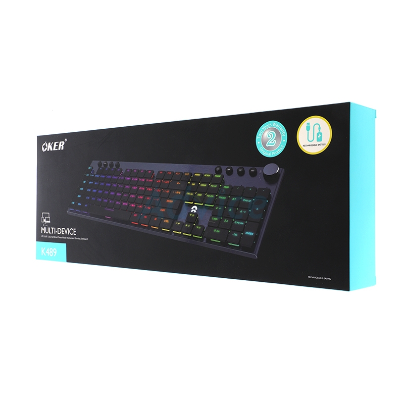 K/B OKER K489 GAMING RGB
