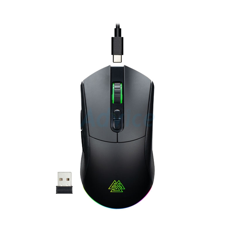 MOUSE EGA WIRELESS TYPE M8 BLACK