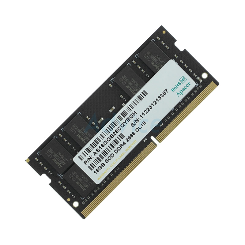 RAM DDR4(2666, NB) 16GB APACER (ES.16G2V.GNH)