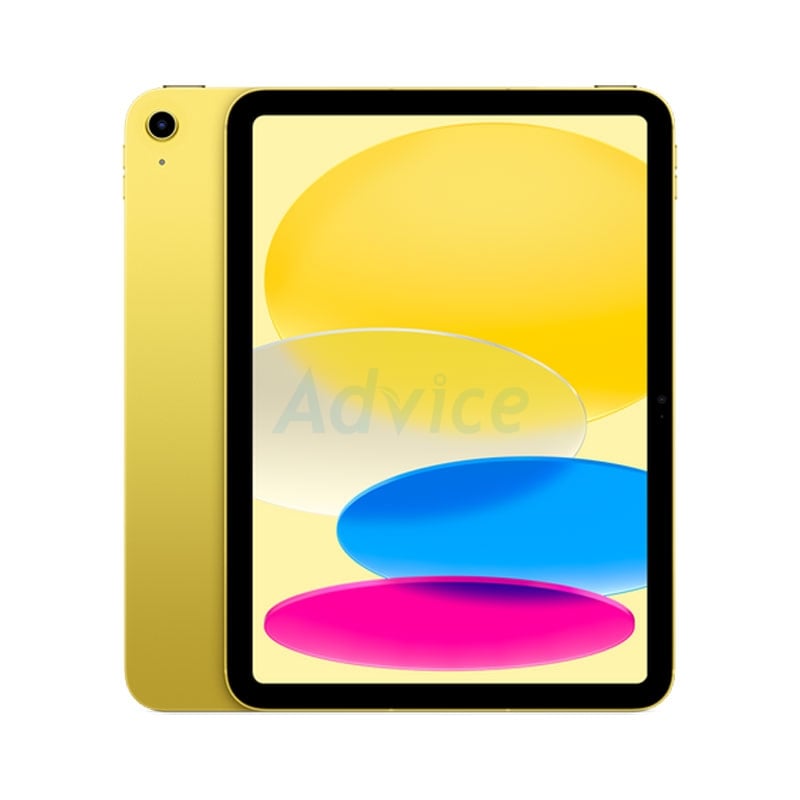 Tablet (10.9) APPLE iPad Gen10 (Wifi) 64GB. (MPQ23TH/A,Yellow)