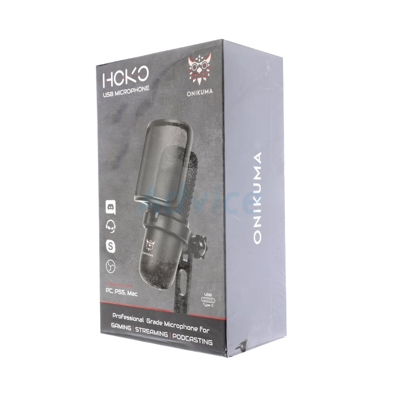 MICROPHONE ONIKUMA HOKO M630 BLACK