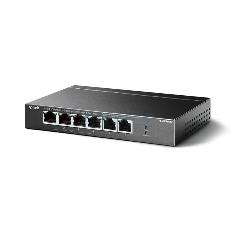 Switching Hub TP-LINK (TL-SF1006P) 6 Port +4 port PoE (6'') | Advice จ. ...