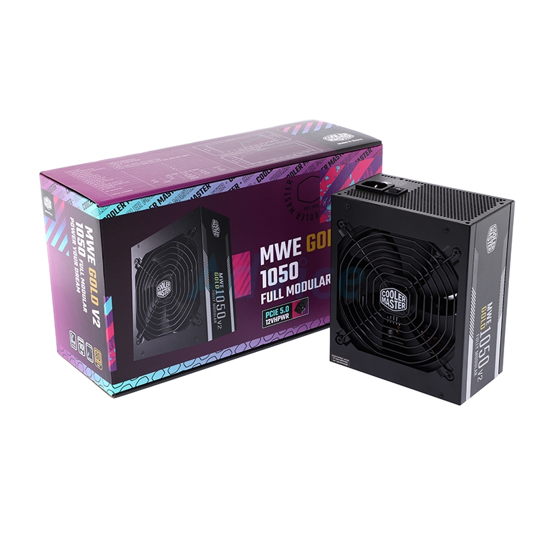 POWER SUPPLY (80+ GOLD) 1050W COOLER MASTER MWE V2 (MPE-A501-AFCAG-3EU ...