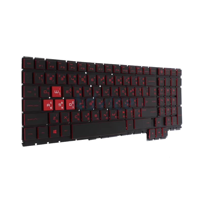 Keyboard HP Omen 15-CE Backlit (Black) 'PowerMax' (สกรีนไทย-อังกฤษ)