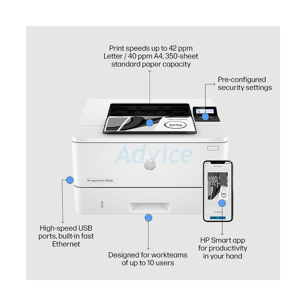 HP LaserJet Pro 4003DN
