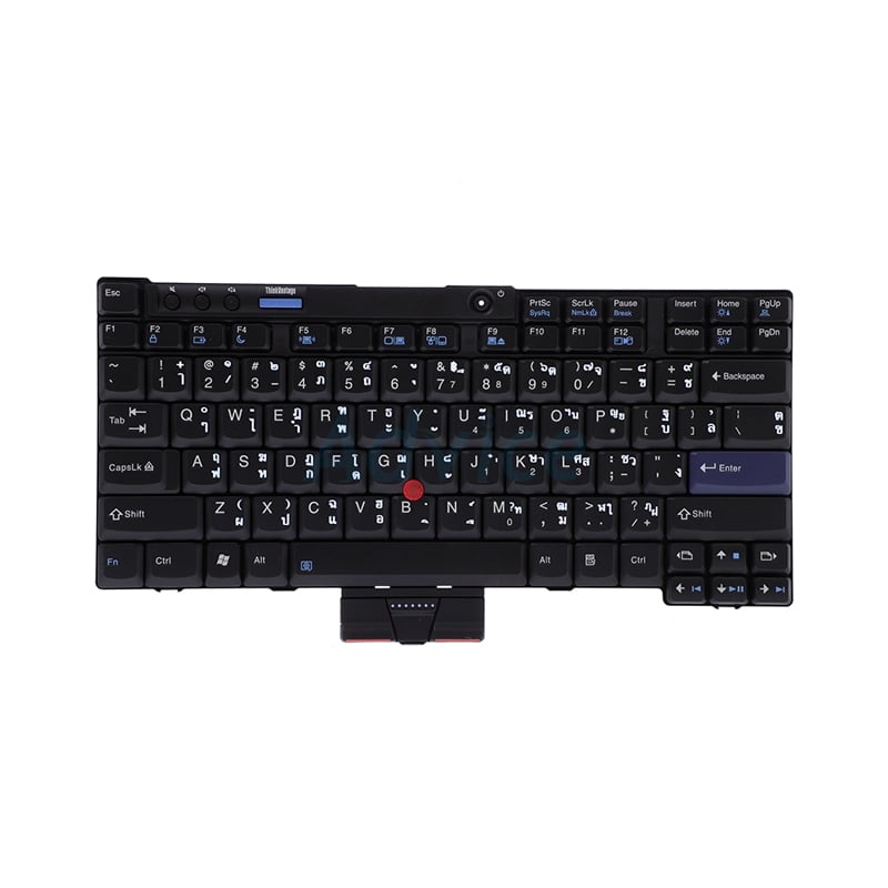 Keyboard LENOVO ThinkPad X200/X200S/X200T Backlit (Black) 'PowerMax ...