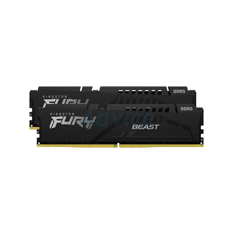 RAM DDR5(6000) 16GB (8GBX2) KINGSTON FURY BEAST (KF560C40BBK2-16)