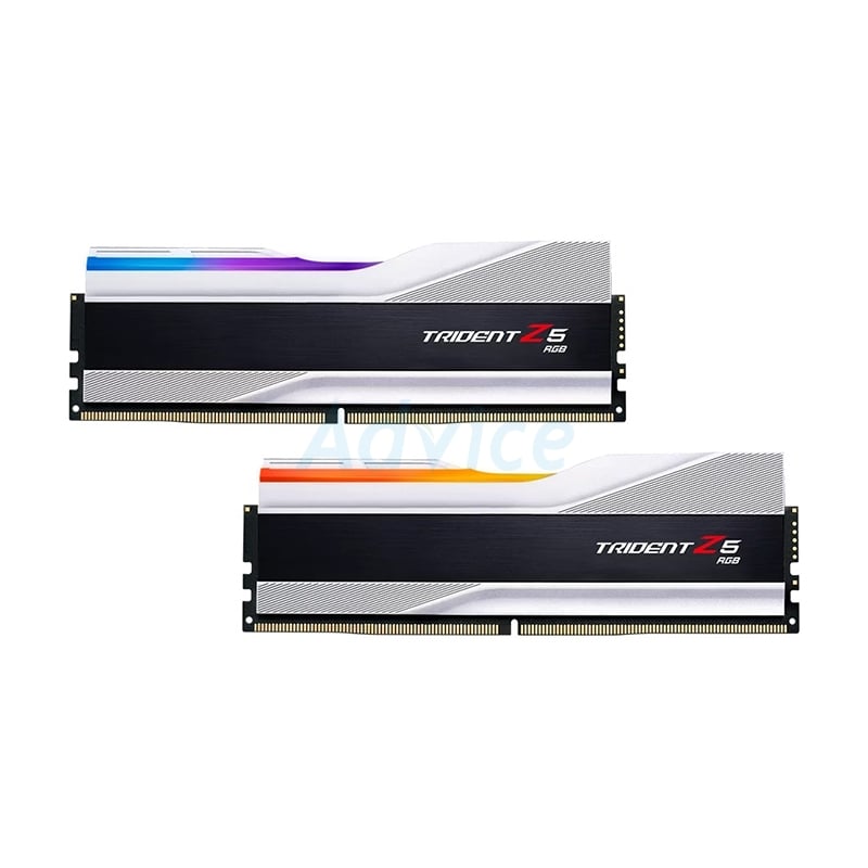 RAM DDR5(6000) 64GB (32GBX2) G.SKILL TRIDENT Z5 RGB SILVER (F5 ...