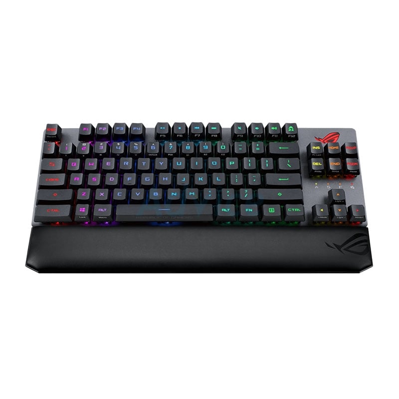 WIRELESS/BLUETOOTH KEYBOARD ASUS ROG X807 STRIX SCOPE RX TKL WL - RED ...