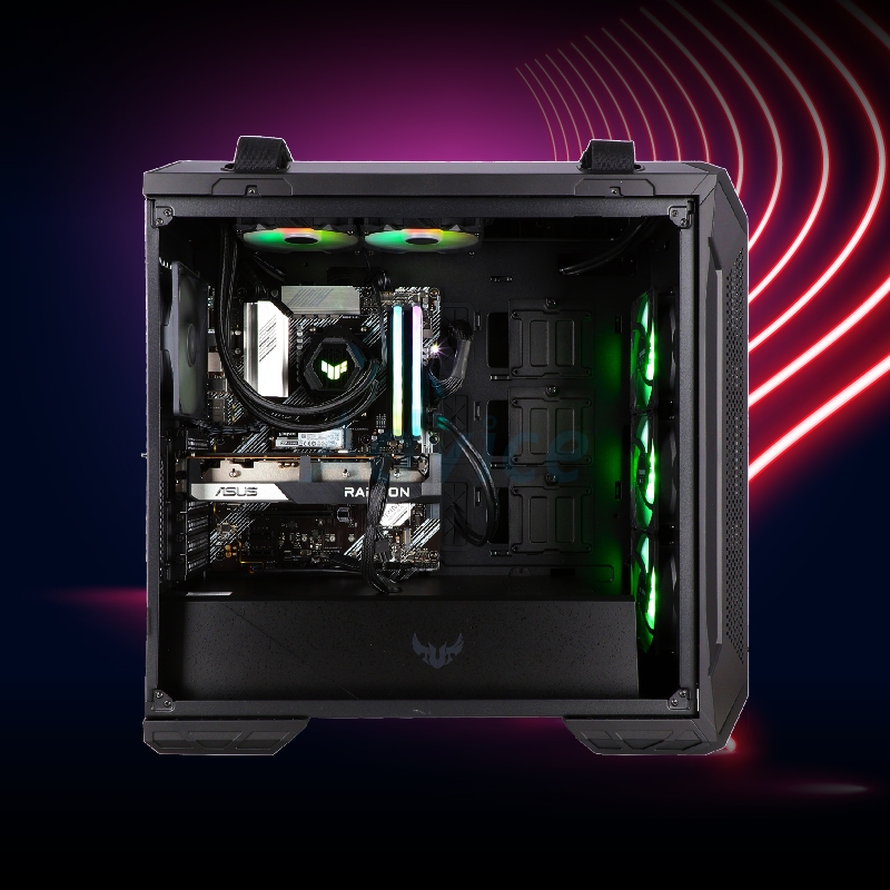 COMPUTER SET : LMB_REDGAMING_AMD (RYZEN 5 5600X/RX6600/8G ASUS DUAL 8G ...