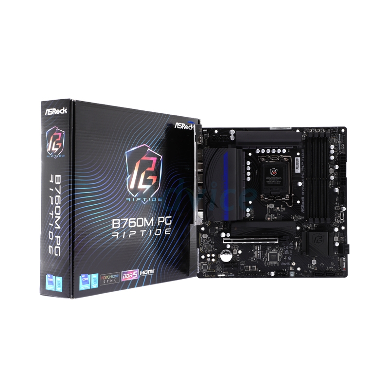 MAINBOARD (1700) ASROCK B760M PG RIPTIDE DDR5 | Advice จ.เชียงราย สาขา ...
