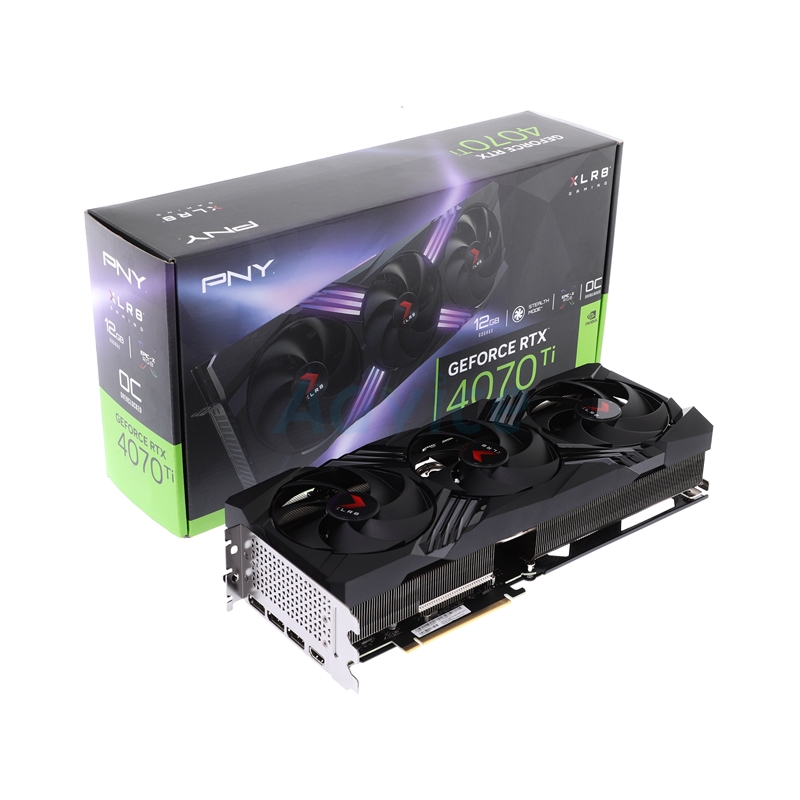 VGA PNY GEFORCE RTX 4070 TI XLR8 GAMING OC - 12GB GDDR6X ...