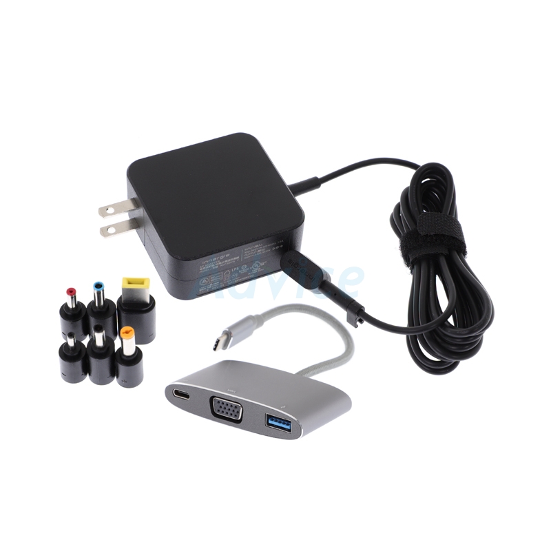 Adapter NB Universal 65w INNERGIE + MagiCable USB-C to VGA Multiport ...