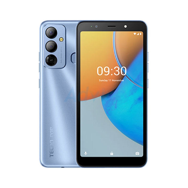 TECNO POP6 GO (2+32) Gradation Sky Blue | Advice จ.สิงห์บุรี สาขา U047 ...