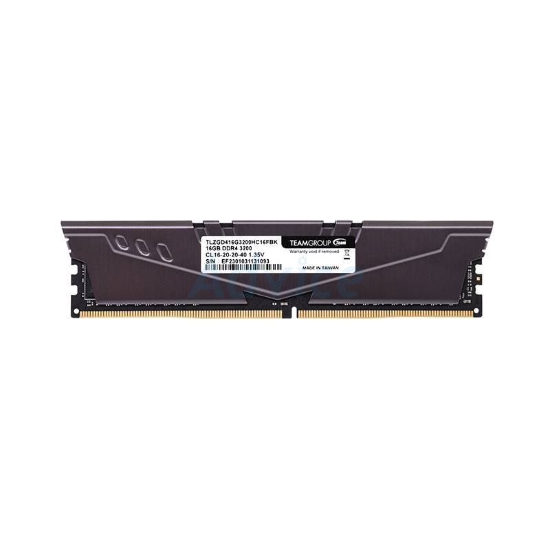 RAM DDR4(3200) 16GB TEAM VULCAN Z GRAY (TLZGD416G3200HC16F01) | Advice ...