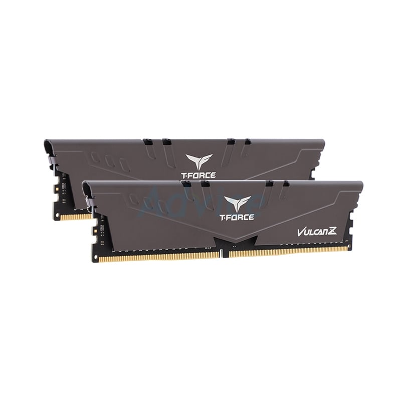 RAM DDR4(3200) 32GB (16GBX2) TEAM VULCAN Z GRAY (TLZGD432G3200HC16FDC01)