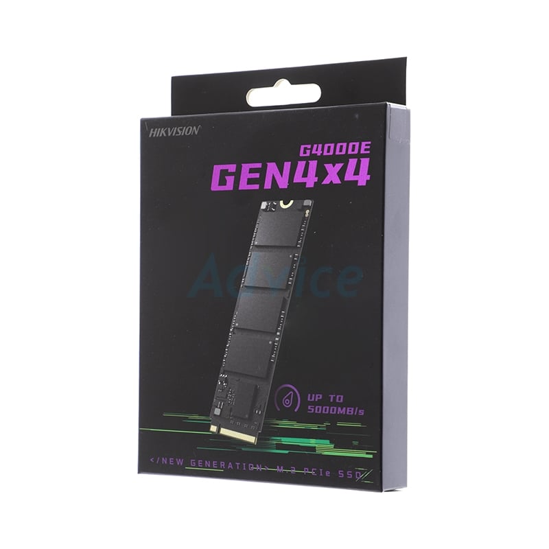 SSD M.2 PCIe 1.TB (5Y) Hikvision G4000E(STD) (HS-SSD-G4000E/1024G)