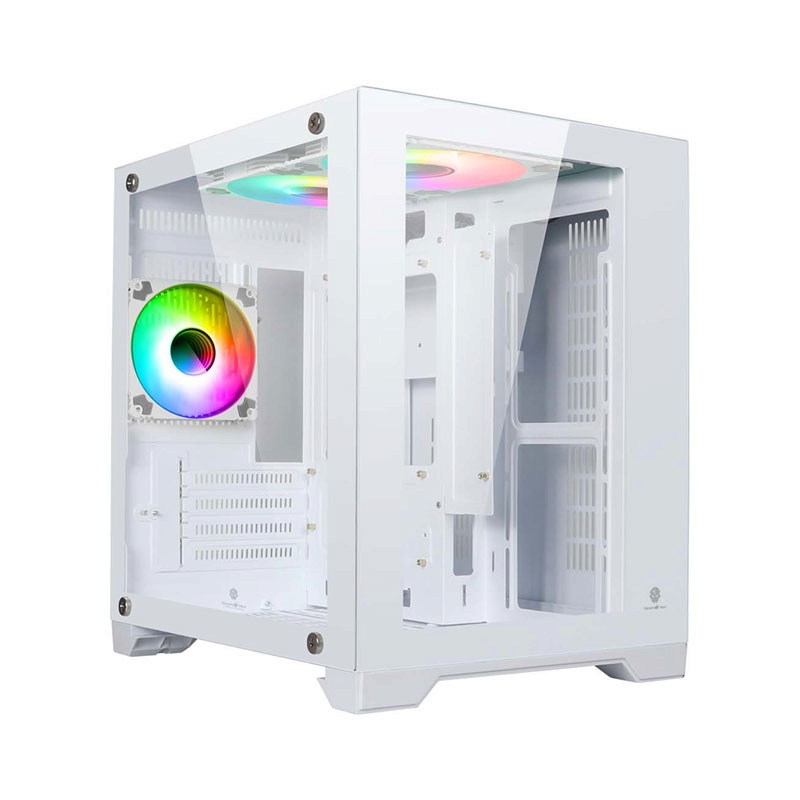 mATX CASE (NP) TSUNAMI MINI VISION WW GAMING WHITE