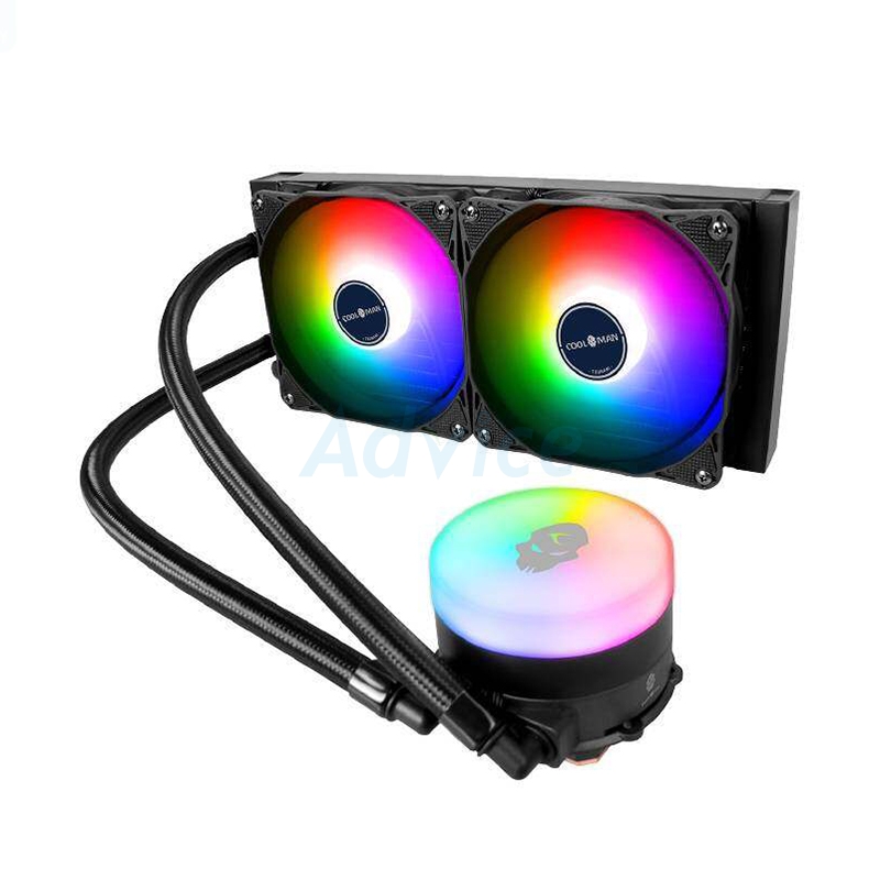 Liquid Cooling Tsunami Coolman CLA-240 K ARGB | Advice จ.เชียงใหม่ สาขา ...