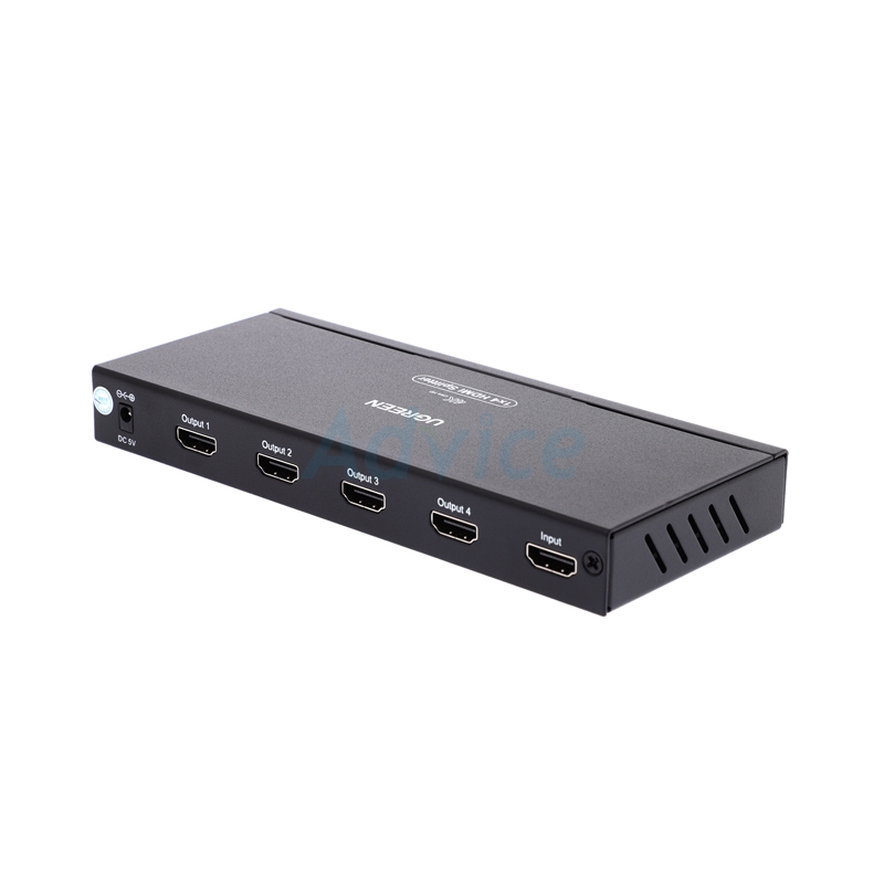กล่องแยกจอ HDMI Splitter 1:4 (4K) UGREEN (40202)