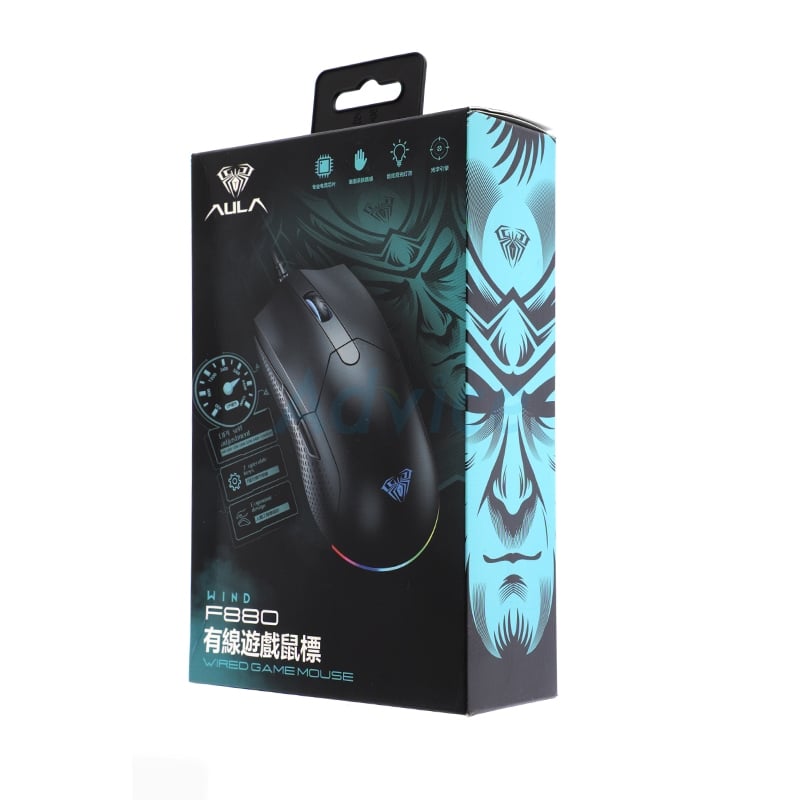 MOUSE AULA F880 BLACK | Advice จ.กรุงเทพฯ A033 (เซ็นทรัลพระราม 3)