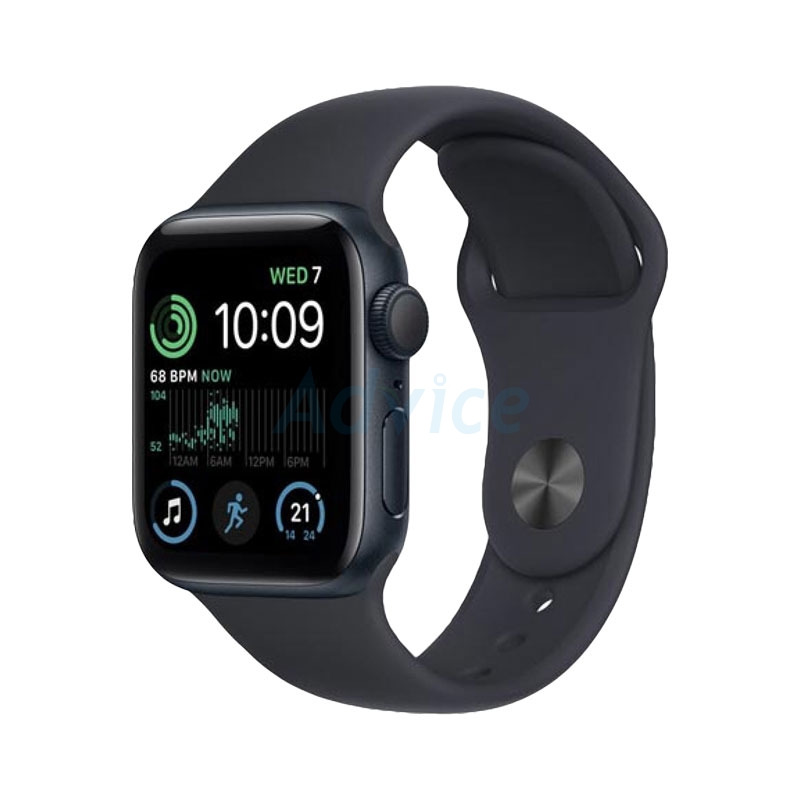 Apple Watch SE GPS 44mm Midnight Aluminium Case with Midnight Sport ...