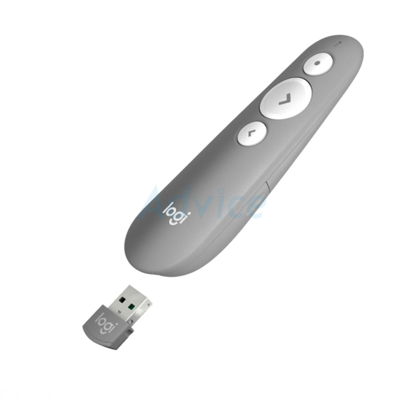 Laser Pointer (R500s) Logitech Mid Grey | Advice จ.จันทบุรี สาขา A001 ...