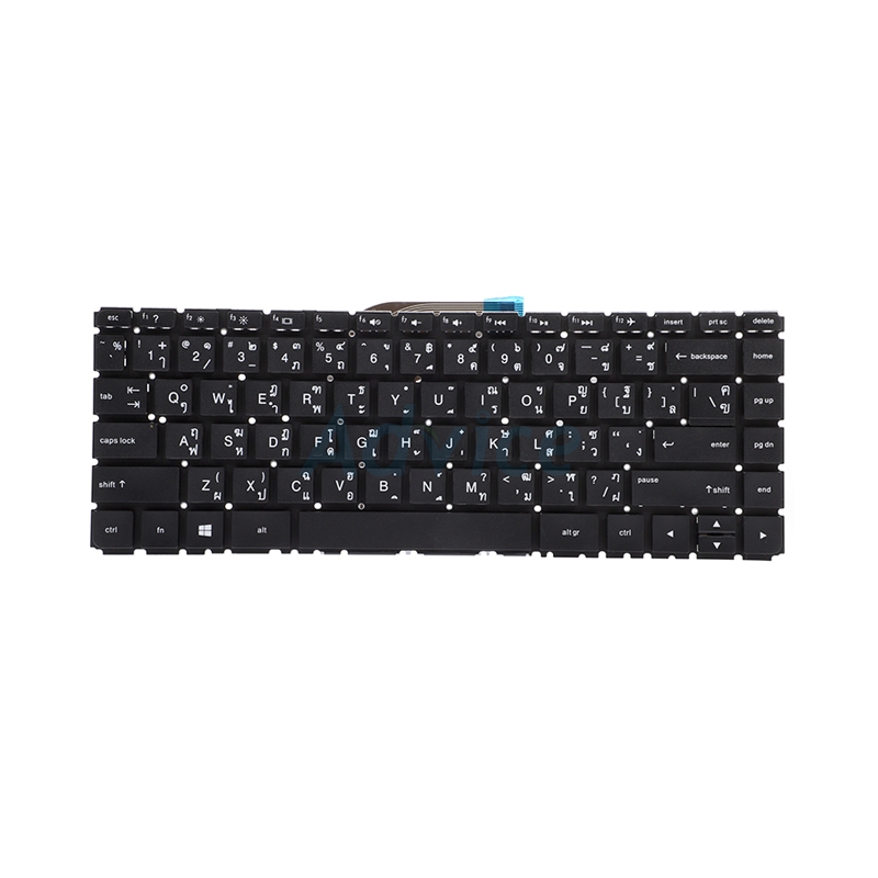 Keyboard HP 14AC (Black) PowerMax (สกรีนไทย-อังกฤษ)