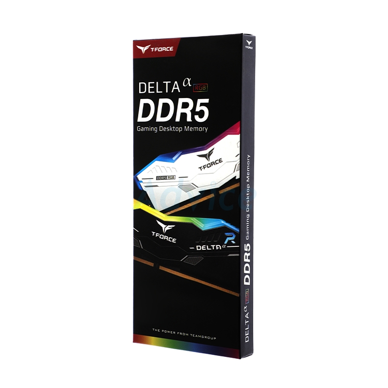RAM DDR5(6000) 16GB TEAM DELTA a RGB WHITE (FF8D516G6000HC38A01)