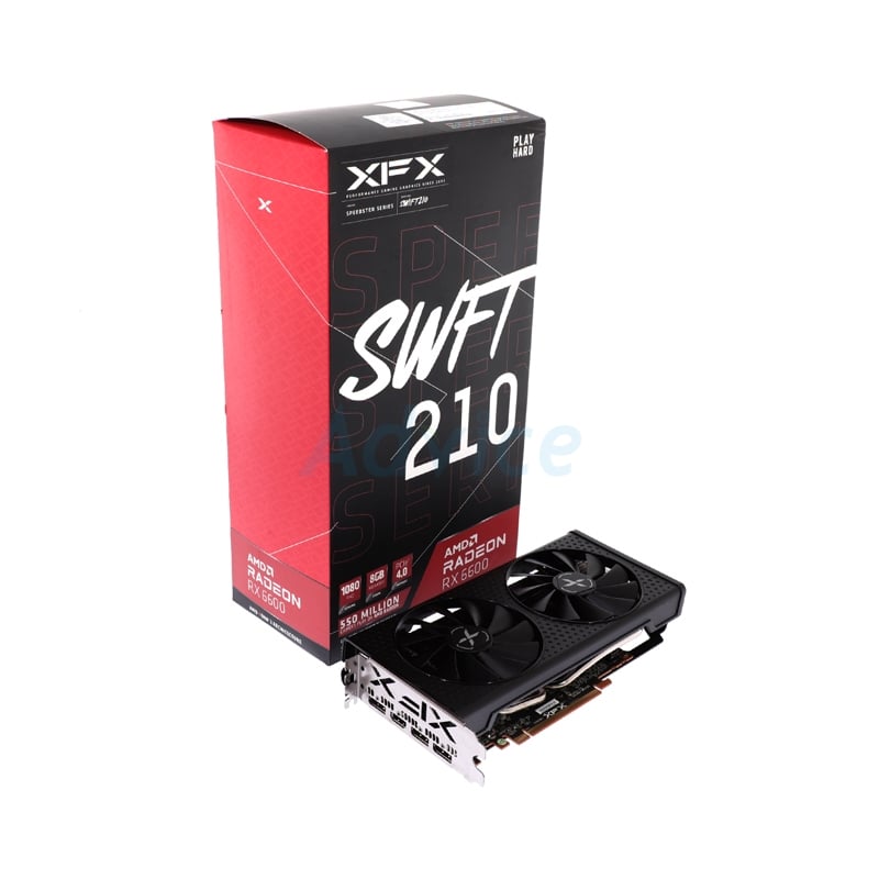 VGA XFX RADEON RX 6600 SWFT210 - 8GB GDDR6 [RX-66XL8LFDQ] | Advice จ. ...