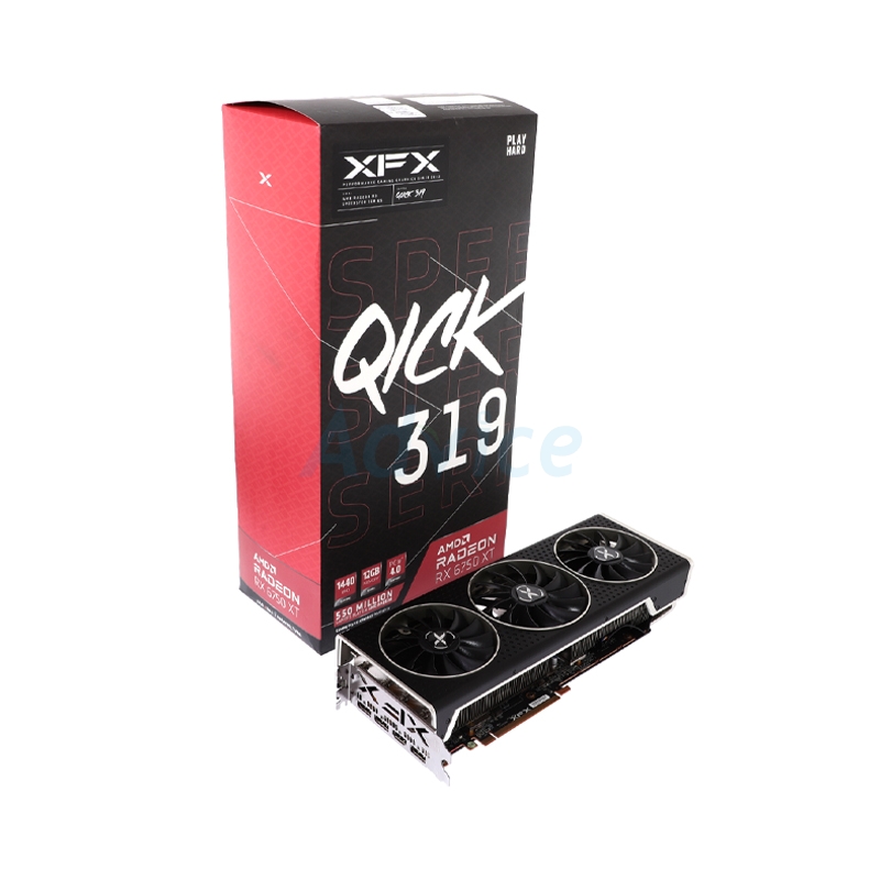 VGA XFX RADEON RX 6750XT QICK319 - 12GB GDDR6 [RX-675XYJFDP]