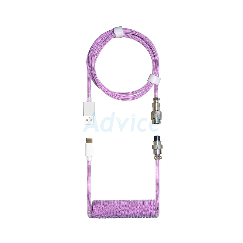 COILED CABLE COOLER MASTER PURPLE [CPZ1]