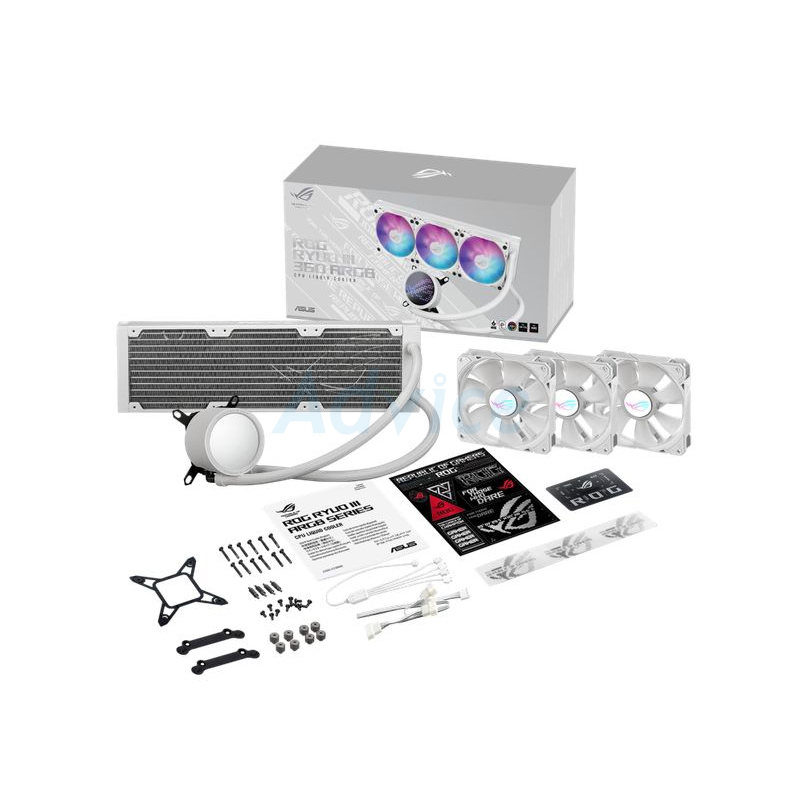 LIQUID COOLING ASUS ROG RYUO III 360 ARGB White