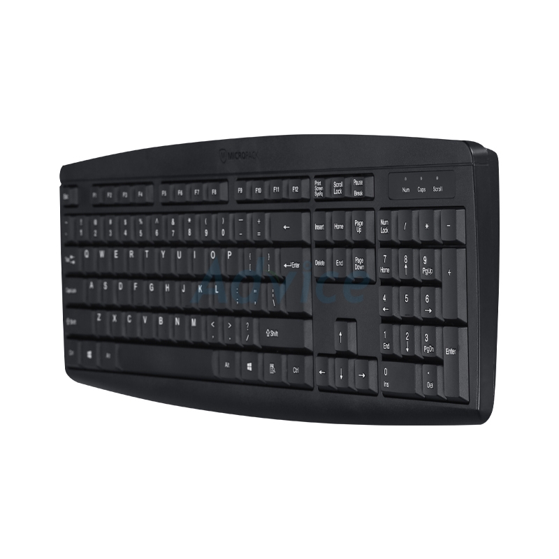 2IN1 WIRELESS MICROPACK KM-203W BLACK