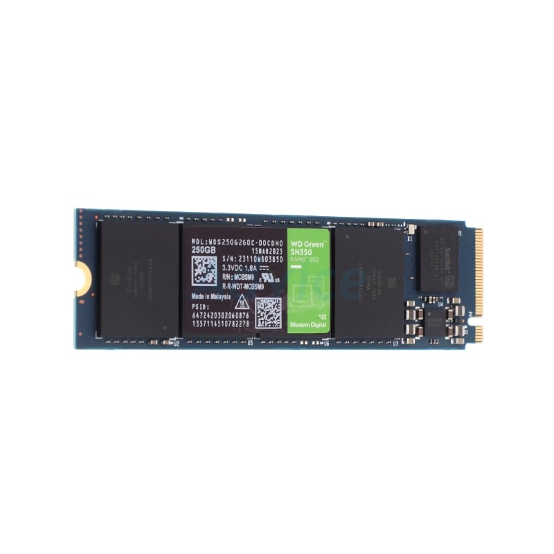 250 GB SSD M.2 PCIe WD GREEN SN350 (WDS250G2G0C) NVMe
