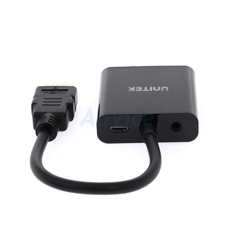 Converter HDMI TO VGA UNITEK Y-6333 | Advice จ.จันทบุรี สาขา A001 (ถนน ...