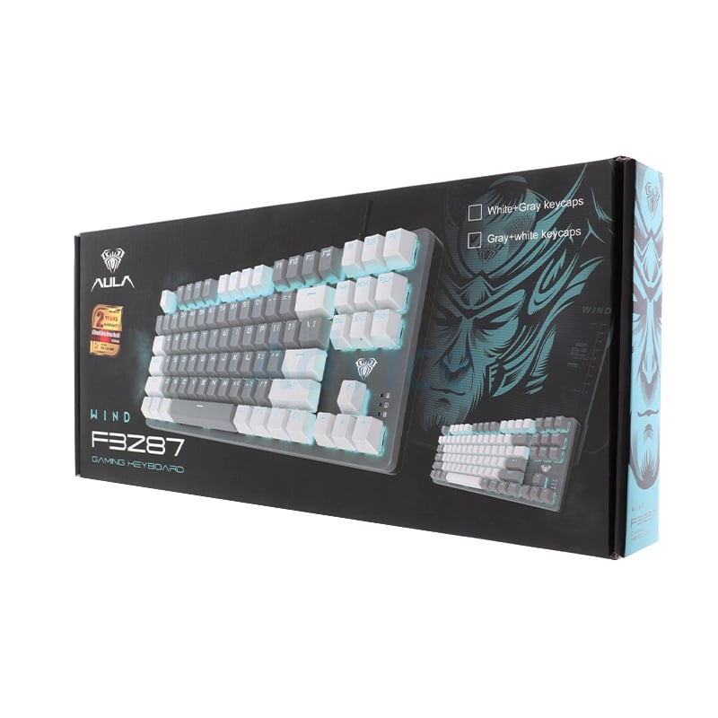 KEYBOARD AULA F3287 TKL - BLUE-SWITCH | Advice จ.กรุงเทพฯ A030 ...