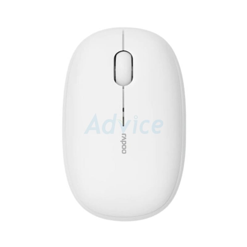 BLUETOOTH/WIRELESS MOUSE RAPOO M650 SILENT CREAM WHITE