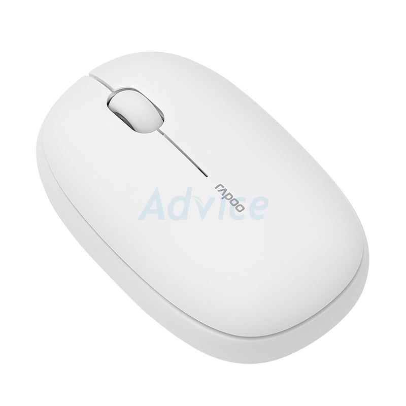 BLUETOOTH/WIRELESS MOUSE RAPOO M650 SILENT CREAM WHITE